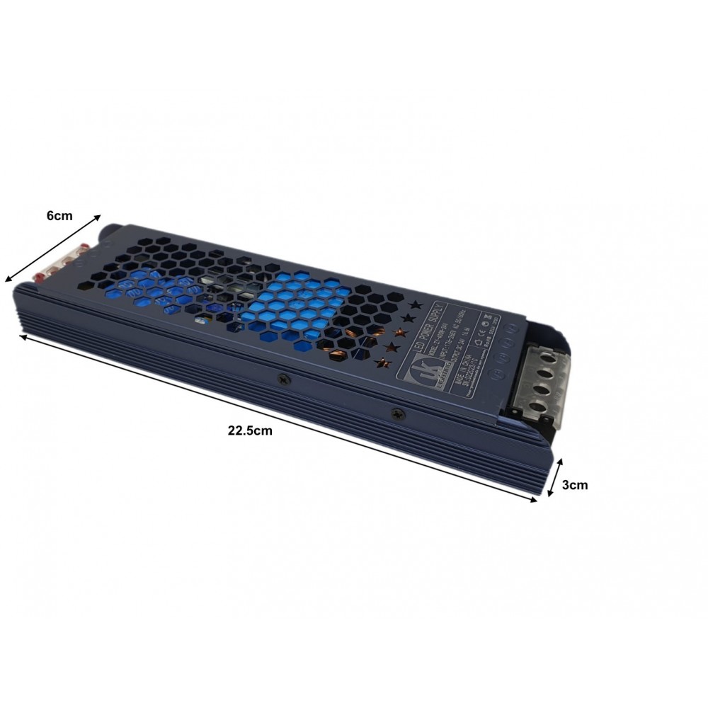 LED Drivers : 400W LED Strip 24V Power Supply Transformer ...